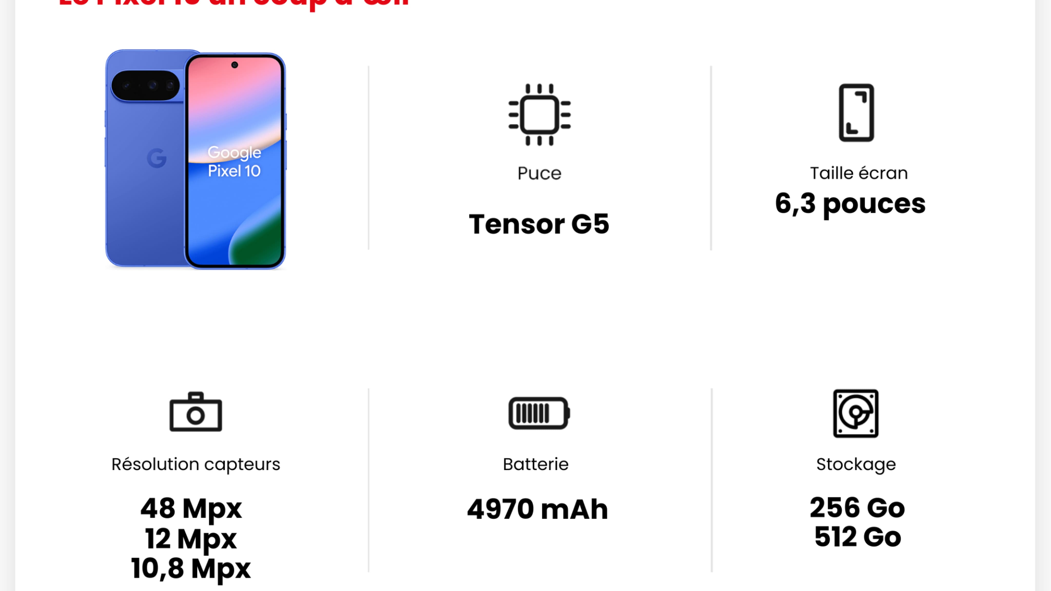 Les Google Pixel 10 sont disponibles chez SFR ! | SFR ACTUS