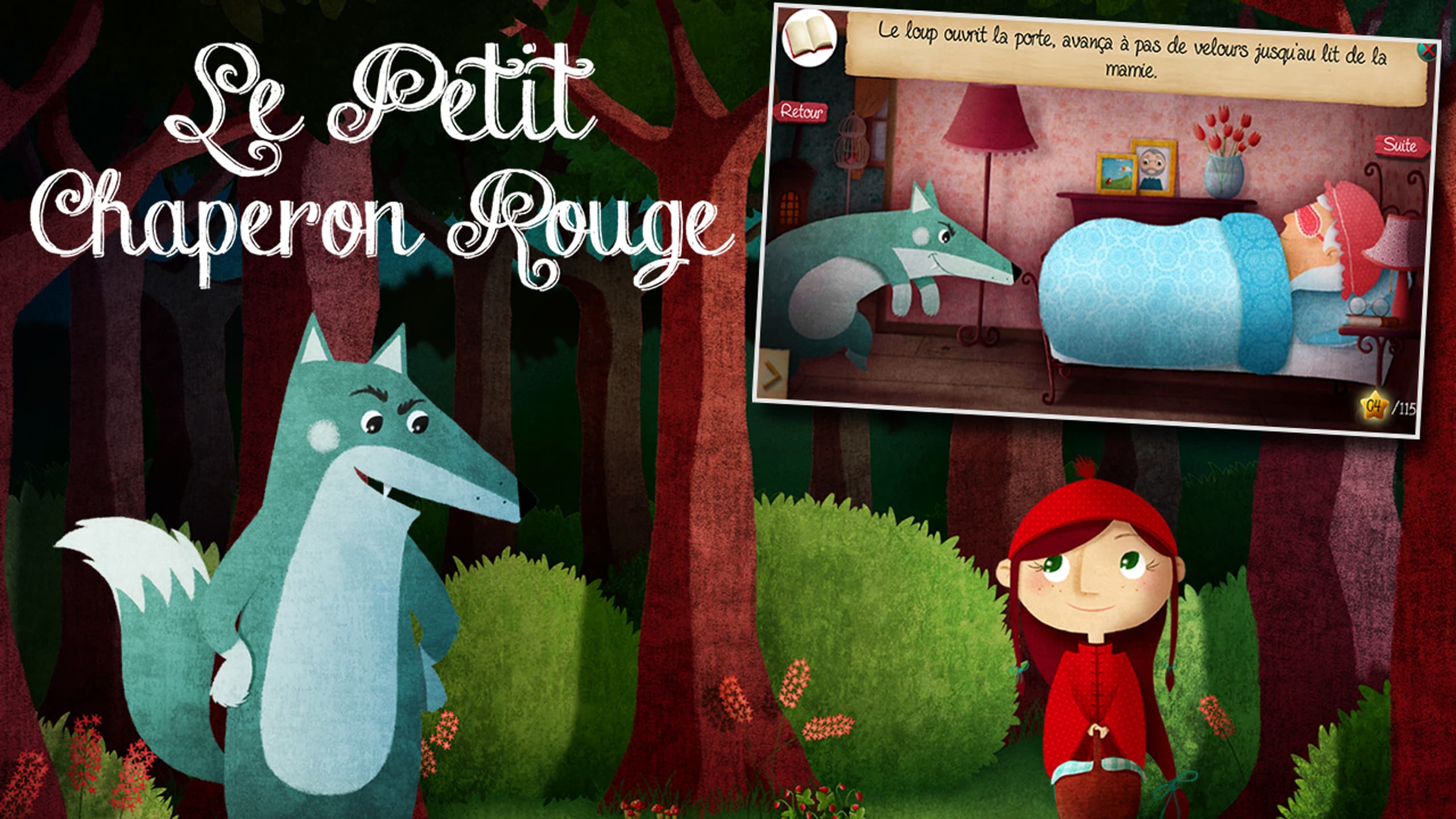 Le Petit Chaperon Rouge : le classique revisité dans une histoire ...